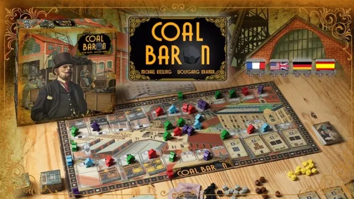Coal Baron Board Game Up On Kickstarter - TGN - Tabletop Gaming News