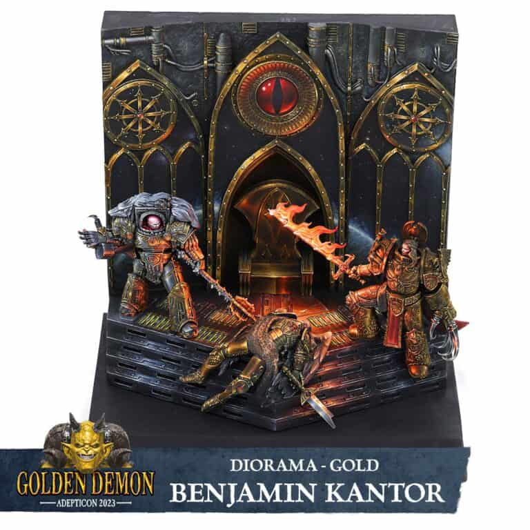 Neil Hollis wins Golden Demon 2023 Slayer Sword at AdeptiCon - TGN ...