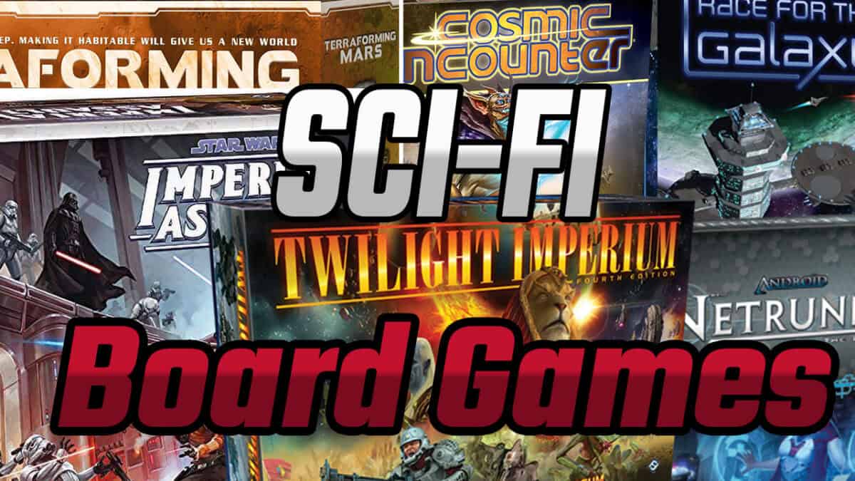 14 Best Sci-Fi Board Games to Play in 2025 - TGN - Tabletop Gaming News
