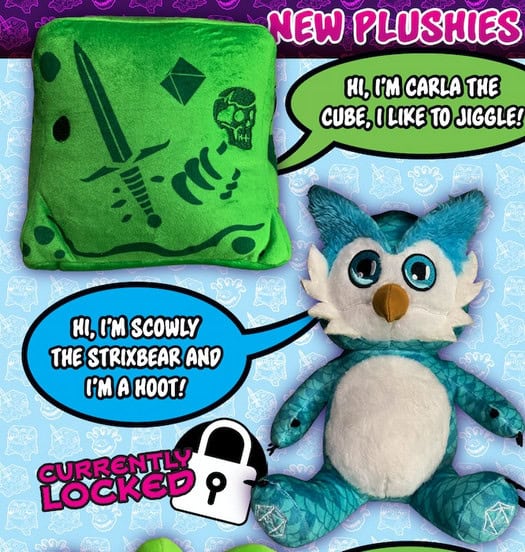 Creature Curation Launches Kickstarter Campaign for RPG Squeeze Plush ...