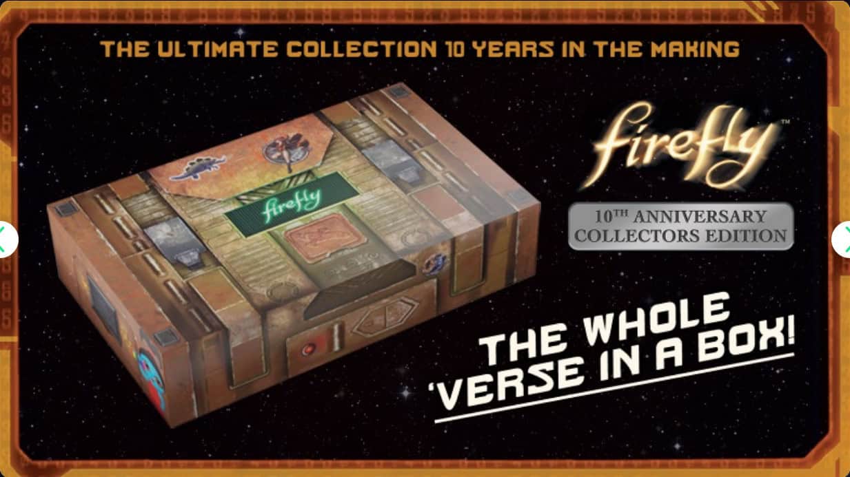 Firefly: The Game Celebrates 10th Anniversary with Biggest Collector's ...