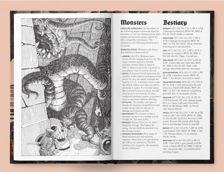 Exploration-Driven Fantasy RPG Knave RPG: Second Edition Surpasses ...