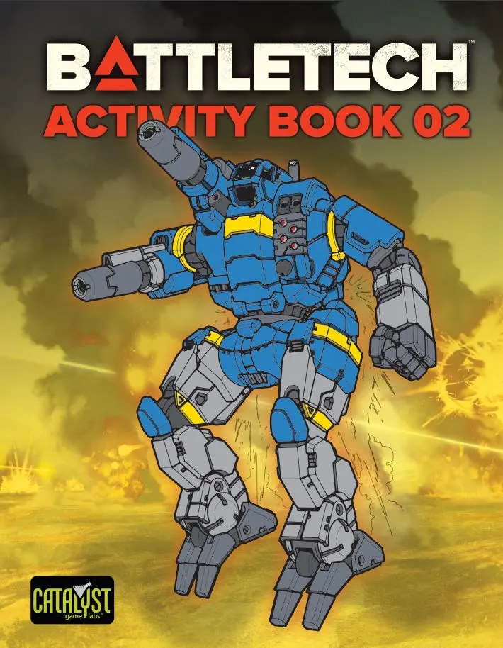 New BattleTech Products Now Available - Including Activity Book ...