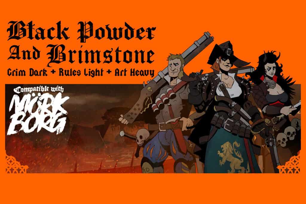 "Black Powder and Brimstone" RPG Announced by Free League Publishing ...