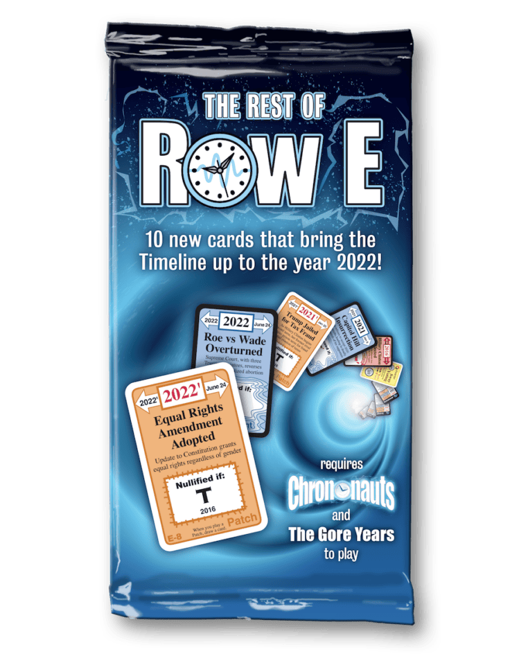 Looney Labs Introduces New Expansion for Chrononauts: The Rest of Row E ...
