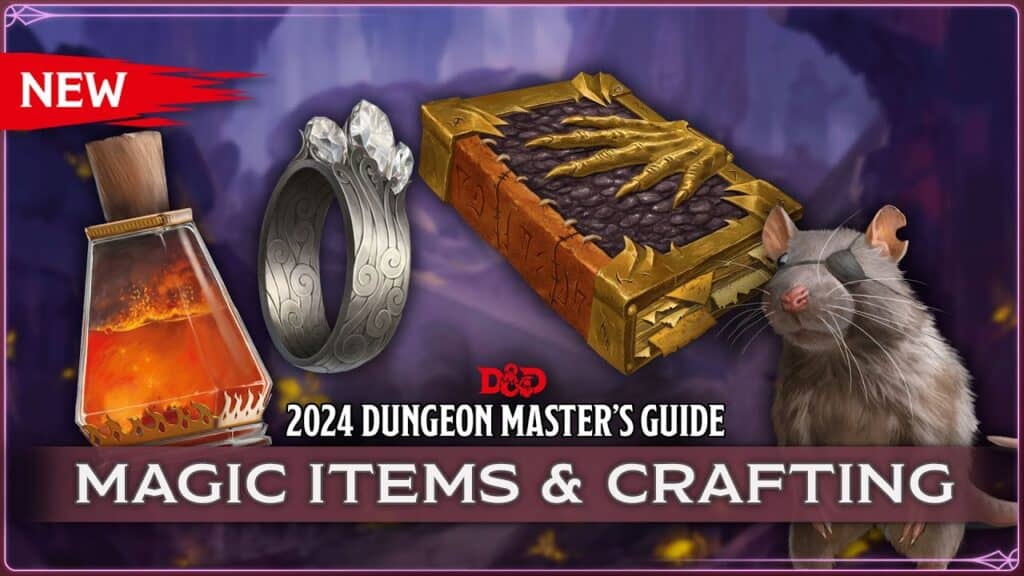 New Magic Items and Crafting Rules Revealed for the 2024 Dungeon Master ...