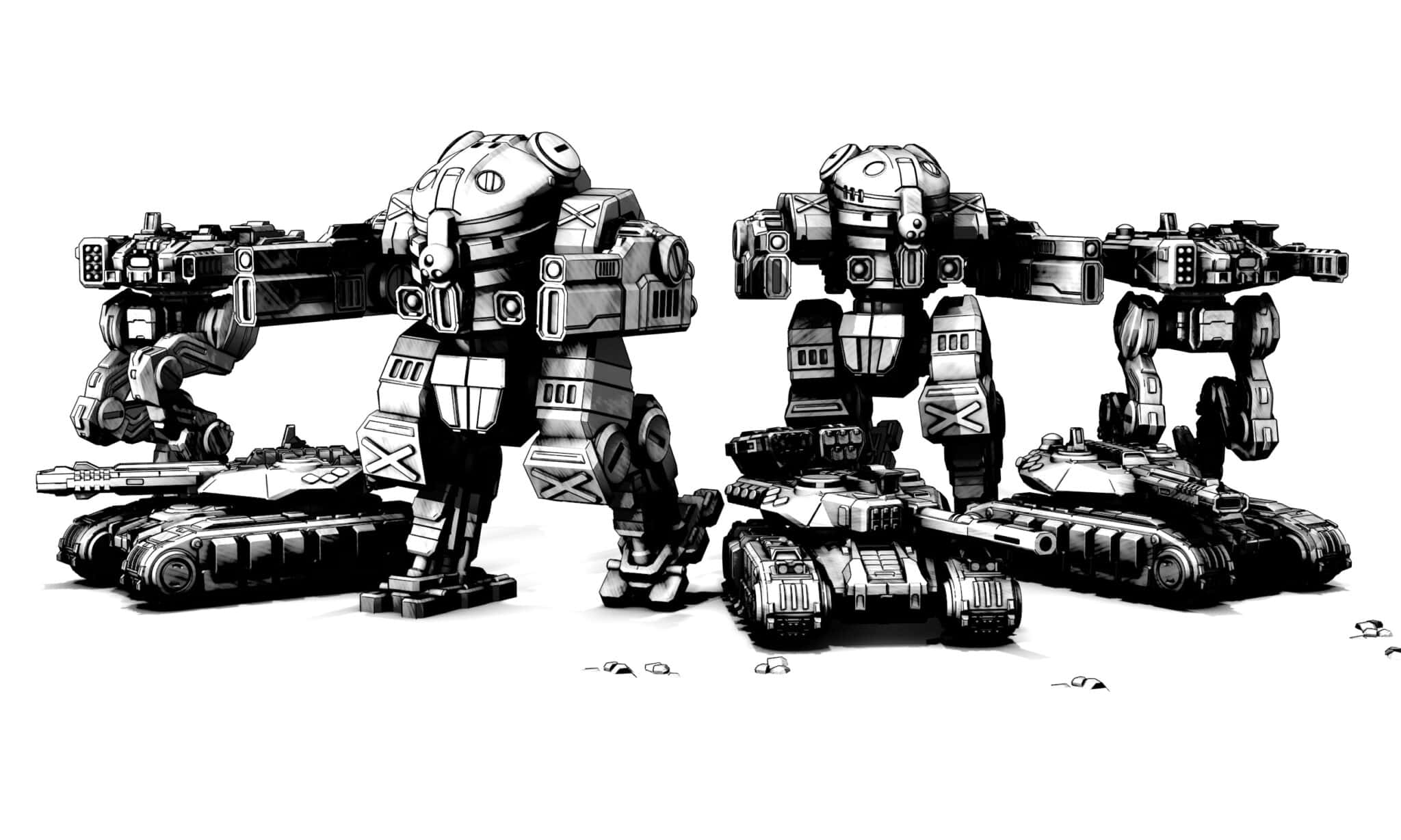 Modiphius Entertainment Announces Hardwar, a New 6mm Sci-Fi Miniatures ...